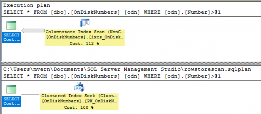 Compare Plans with SSMS 2016+ - SQL Server Science