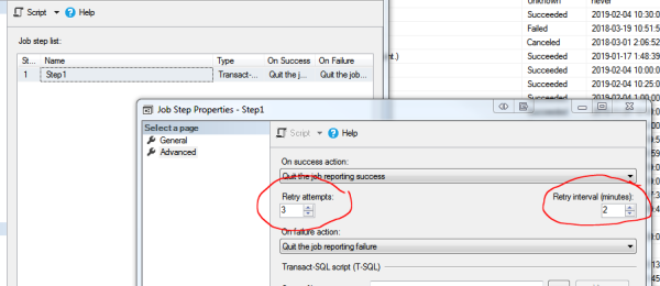 List Failed SQL Server Agent Jobs, with Restart Command - SQL Server Science